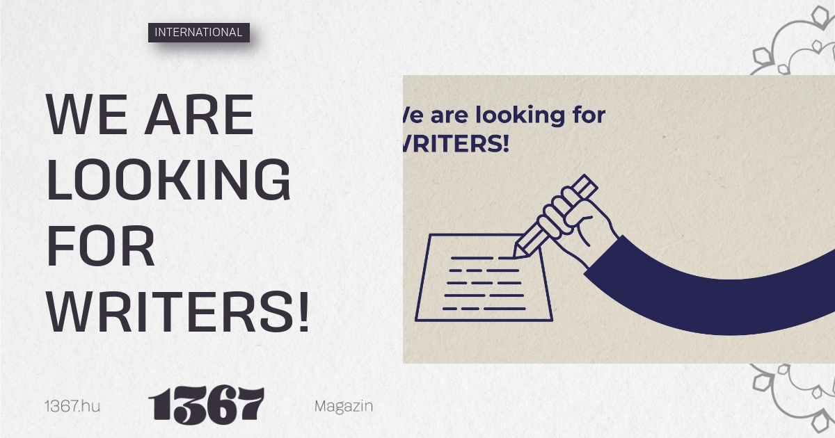 We Are Looking For Writers 1367